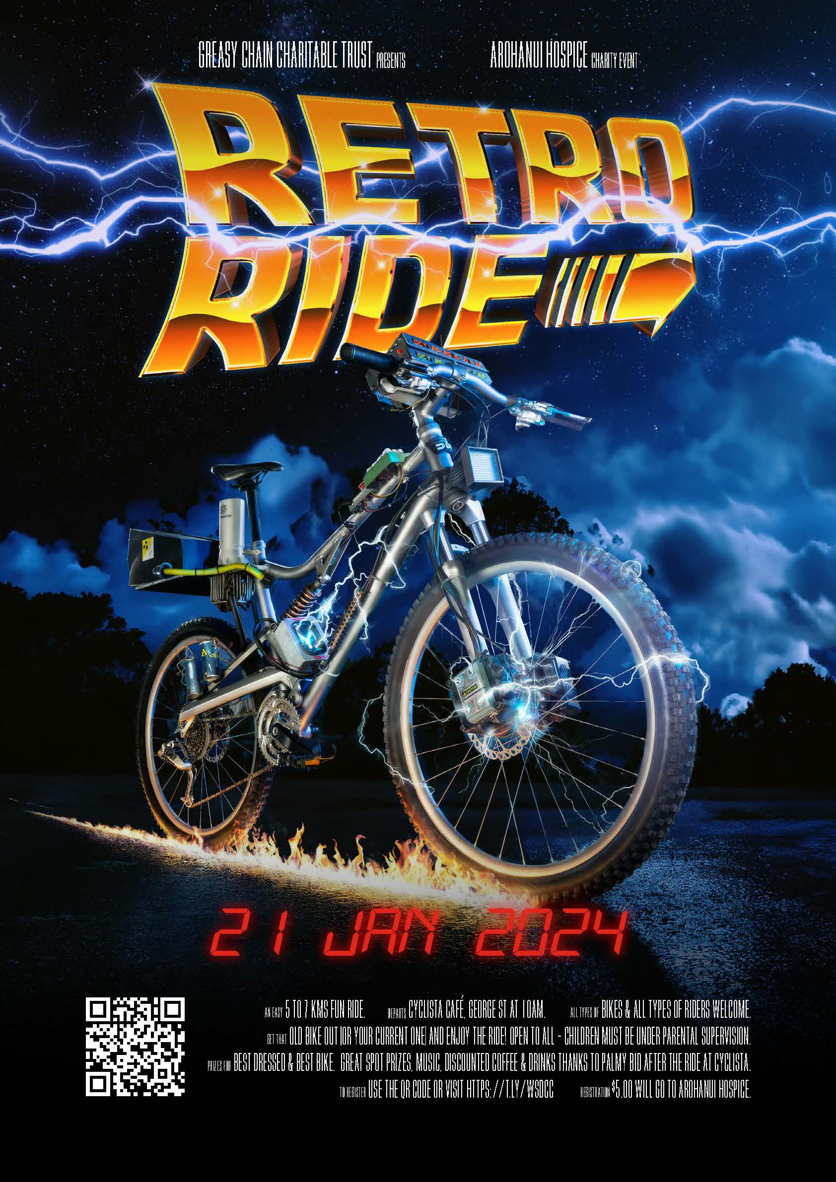 Retro Fun Ride - Greasy Chain Charitable Trust